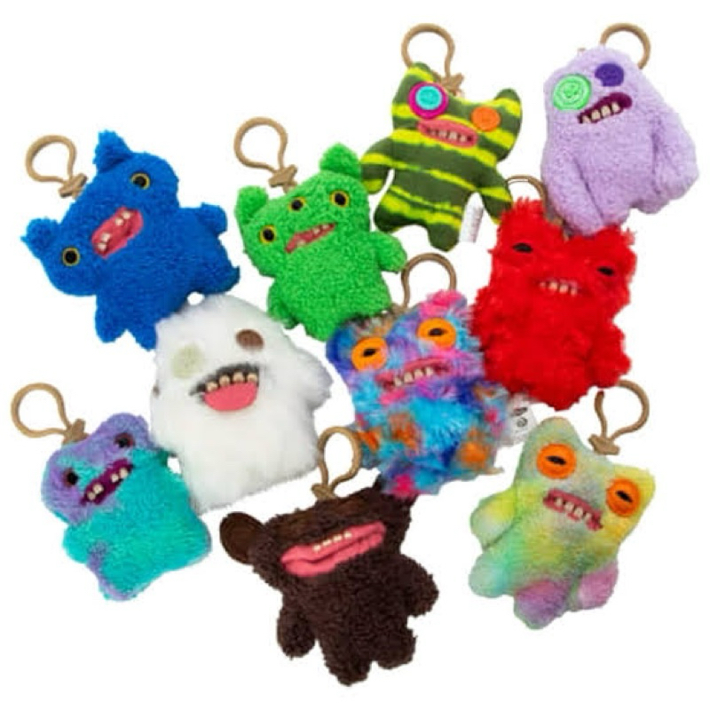 Jual Fuggler Plush Clip On Keyring Funny Ugly Monster gantungan kunci ...