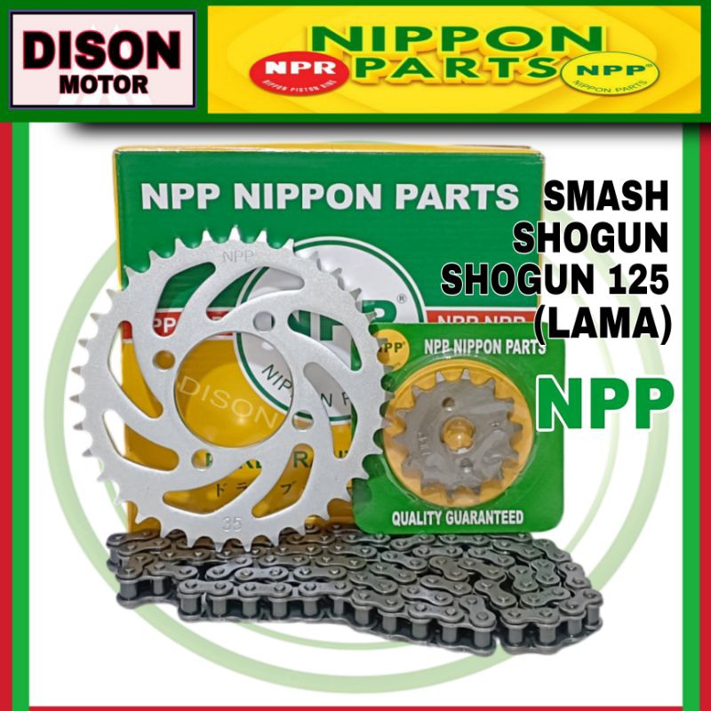 Jual Gear set NPP smash lama shogun 110 lama shogun 125 lama original girset gearset npp ...