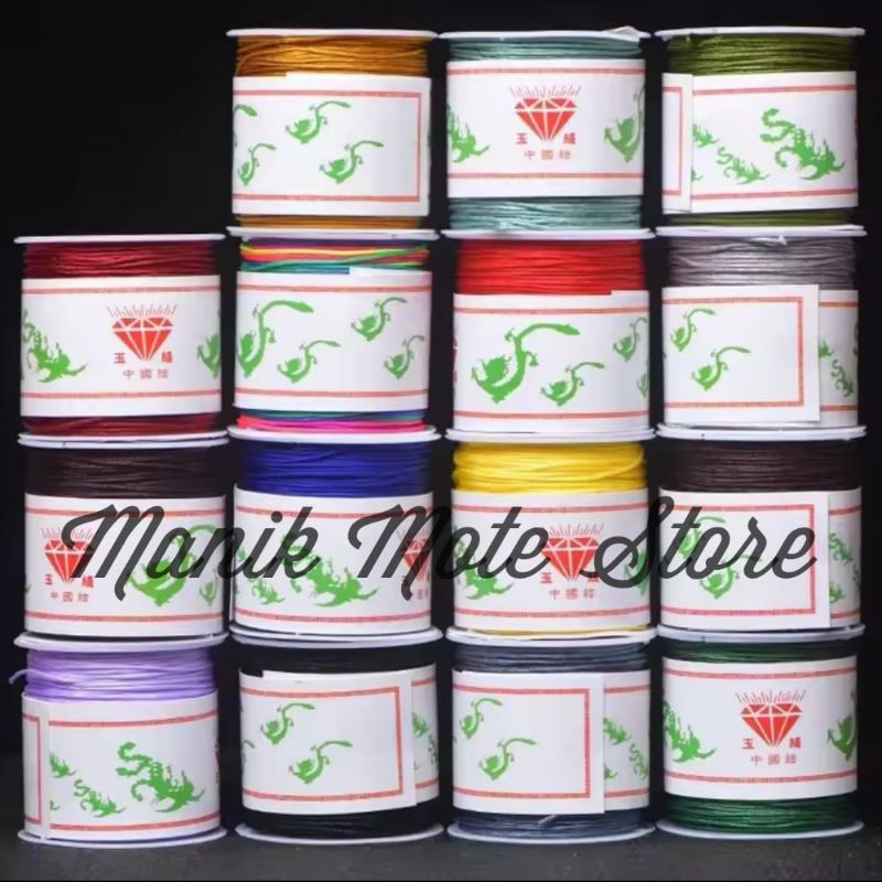 Jual Tali Giok Cina Tali Macrame Benang Shambala Non Elastis Bahan ...