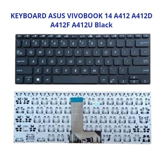 Jual Keyboard Laptop ASUS VivoBook 14 A412 A412F A412D A412DA A412FL A412U | Shopee Indonesia