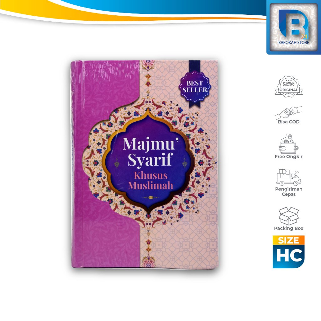 Jual Buku Majmu syarif Khusus Muslimah Amalan Doa Hard Cover Qultum ...