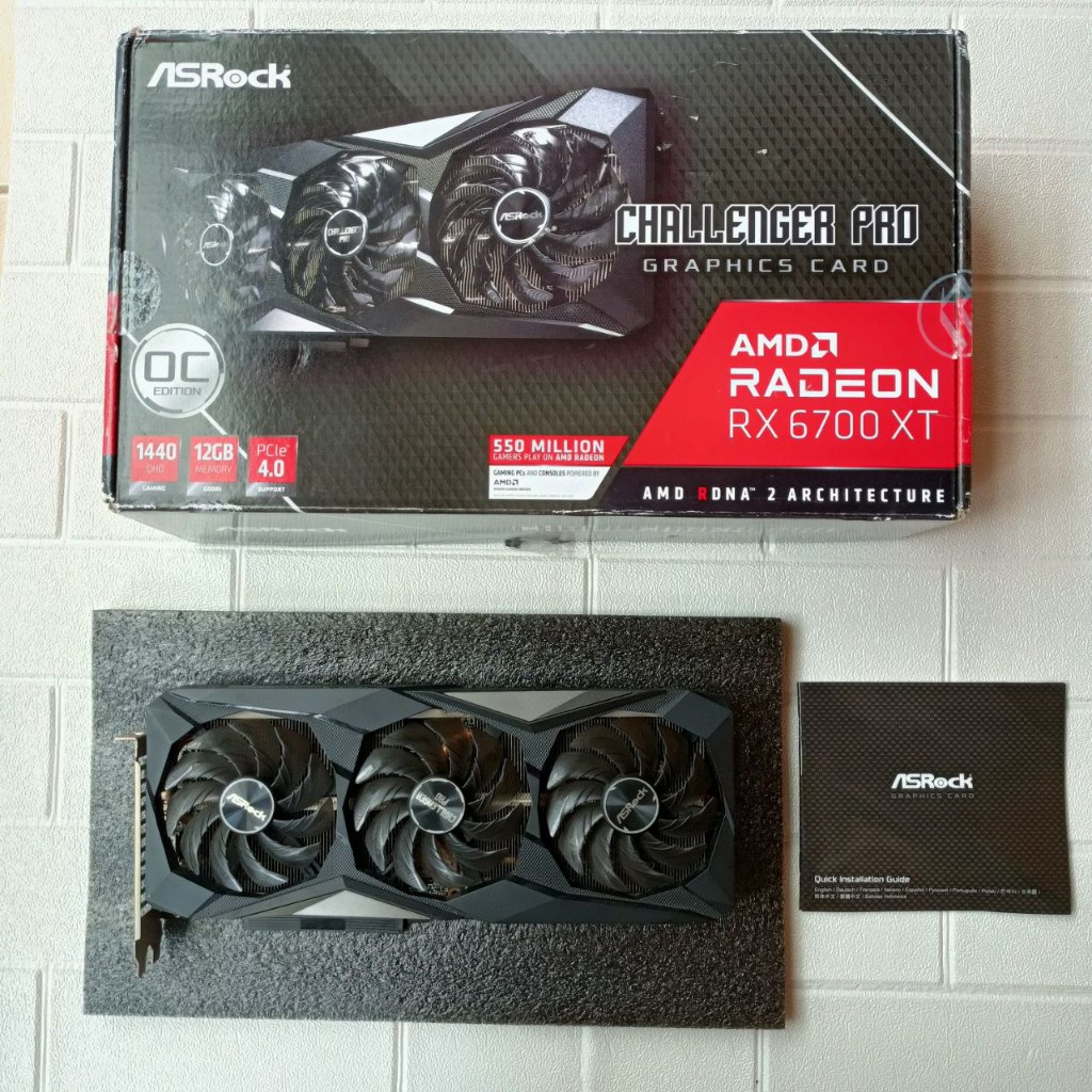 Jual VGA RX 6700 XT 12GB GDDR6 | TAG RTX 2060 SUPER RTX 2070 RTX 3060 ...