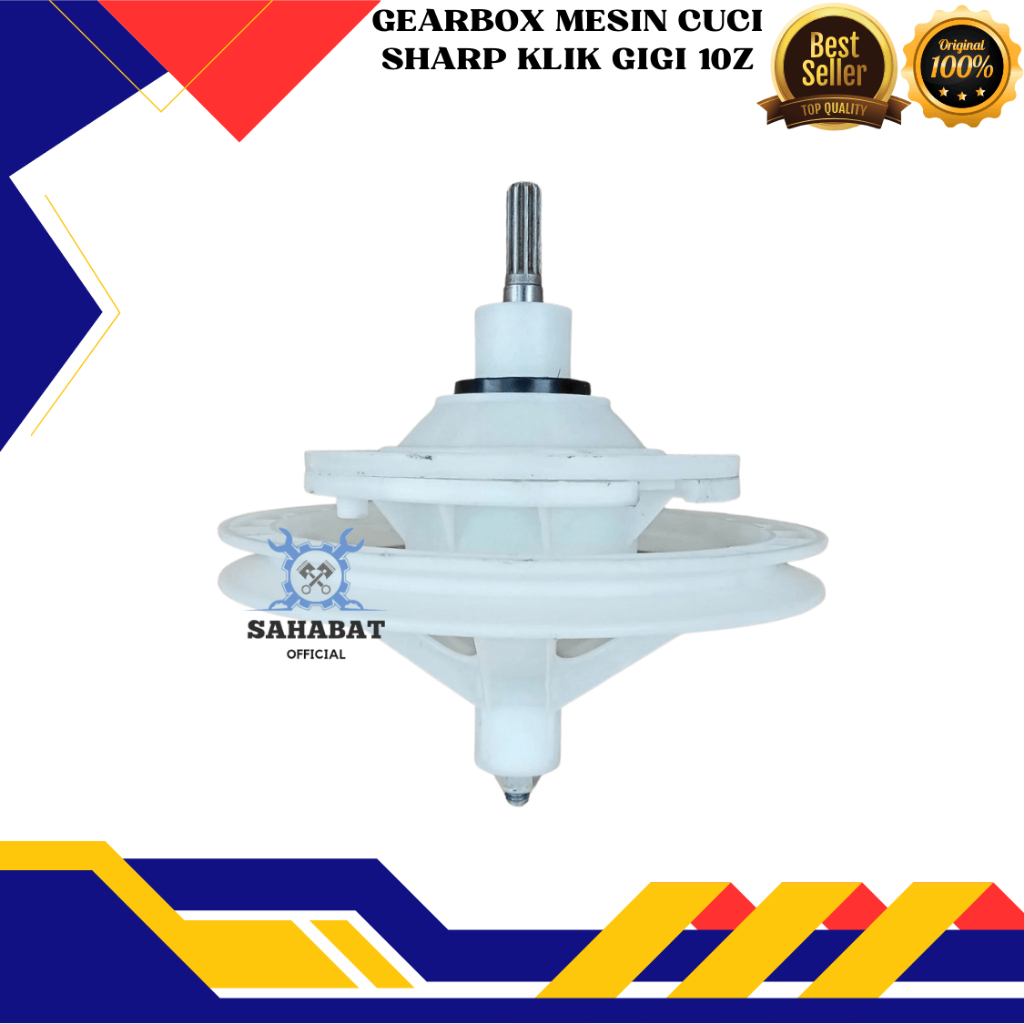 Jual GEARBOX MESIN CUCI SHARP KLIK GIGI 10Z | GIRBOX MESIN CUCI 2 ...