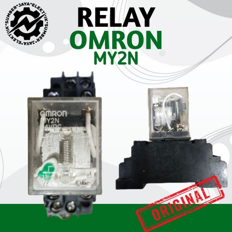 Jual RELAY OMRON MY2N + SOCKET | Shopee Indonesia