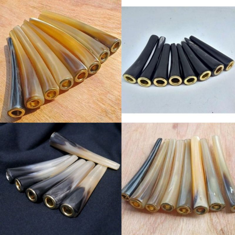 Jual Once Pipa Tanduk Kerbau Hitam dan Bule Kualitas Istemewa | Shopee ...