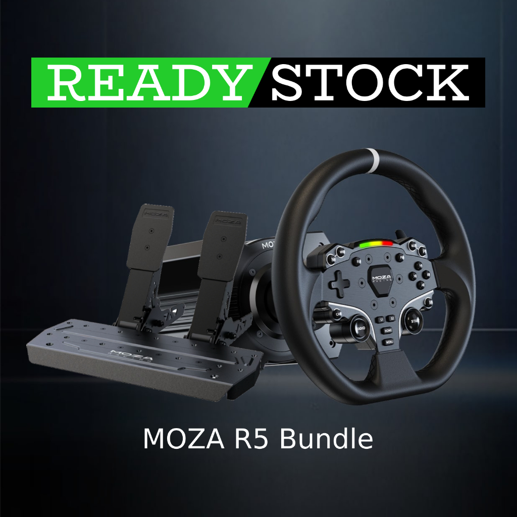 Jual MOZA Racing R5 Bundle Direct Drive | Racing Simulator Steering ...