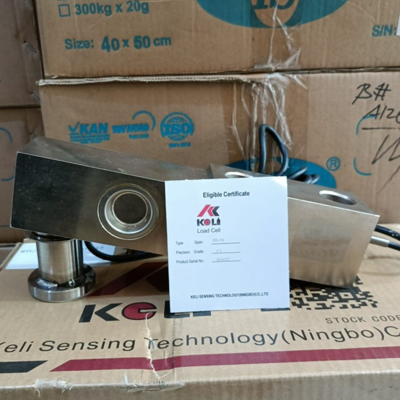 Jual Load Cell Keli SB 500 Kg 1 Ton 2 Ton 3 Ton / Load Cell Shear Beam Keli SB 500 Kg 1 Ton 2 ...