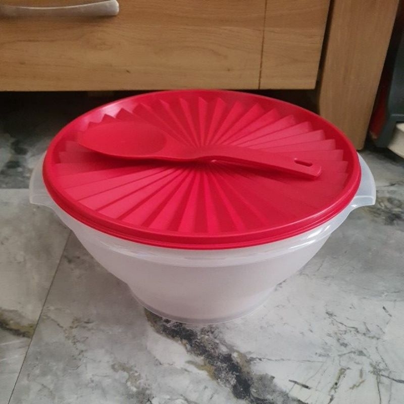 Jual Wadah nasi bulat 3,5L lumayan gede / large rice bowl | Shopee ...