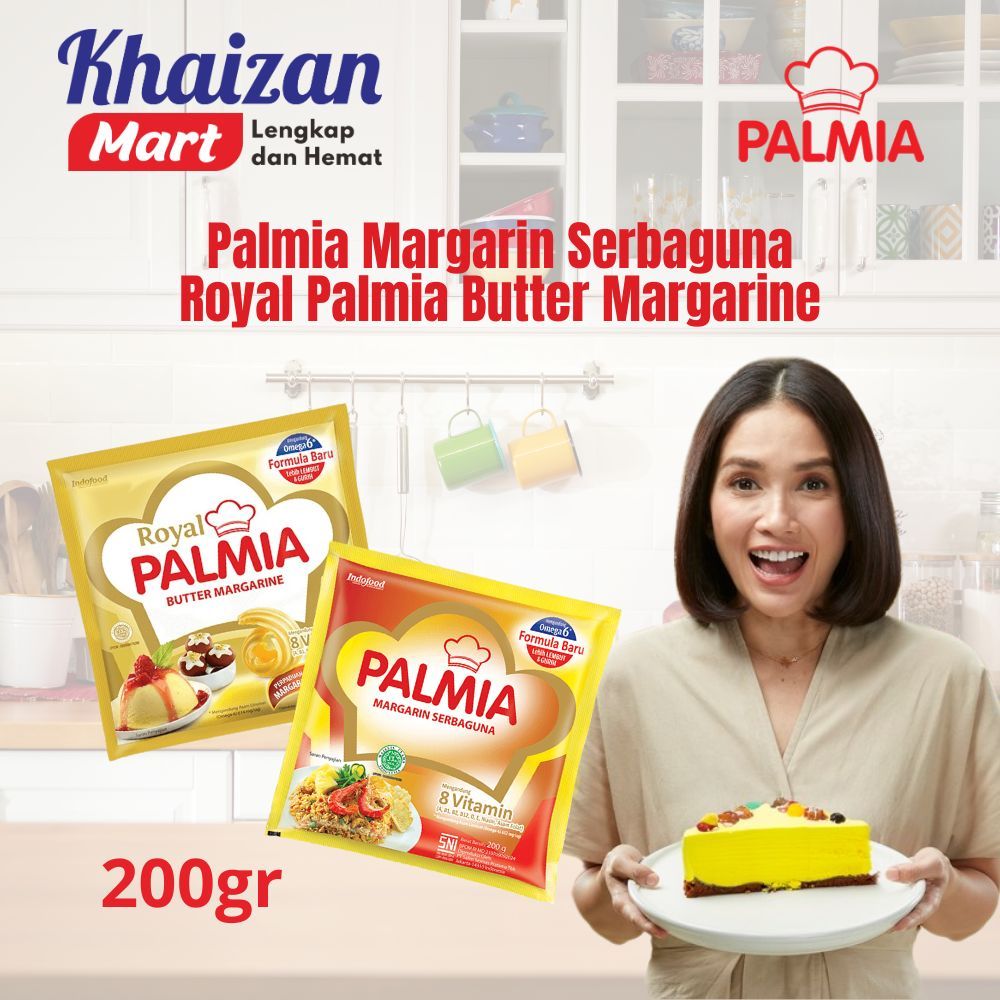 Jual PALMIA BUTTER MARGARINE | Margarine Serbaguna 200gr | Royal ...