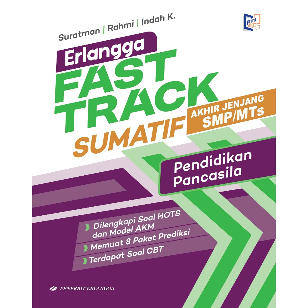 Jual ERLANGGA FAST TRACK SUMATIF SMP/MTS: PENDIDIKAN PANCASILA | Shopee ...