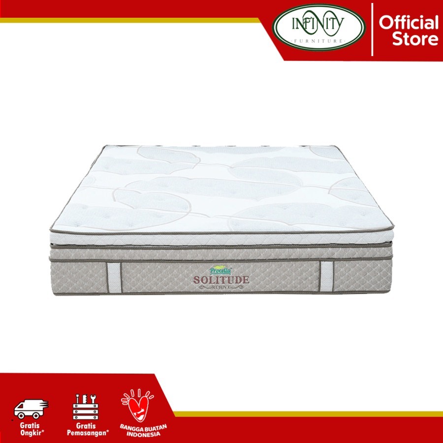 Jual PROCELLA Spring Bed SOLITUDE MATTRASS ONLY | Shopee Indonesia