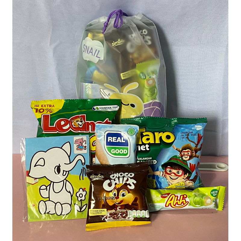 Jual [FREE MAINAN RANDOM] PARCEL SNACK ULANG TAHUN | PAKET SNACK 9.800 ...