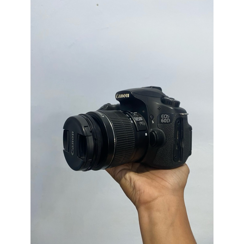 Jual Canon Eos 60d Body only+body dan lensa kit | Shopee Indonesia