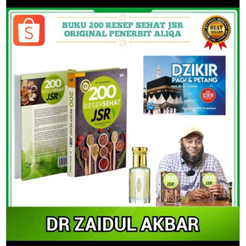 Jual ASLI BUKU 200 RESEP SEHAT JSR KARYA DR ZAIDUL AKBAR- FULL COLOR | Shopee Indonesia
