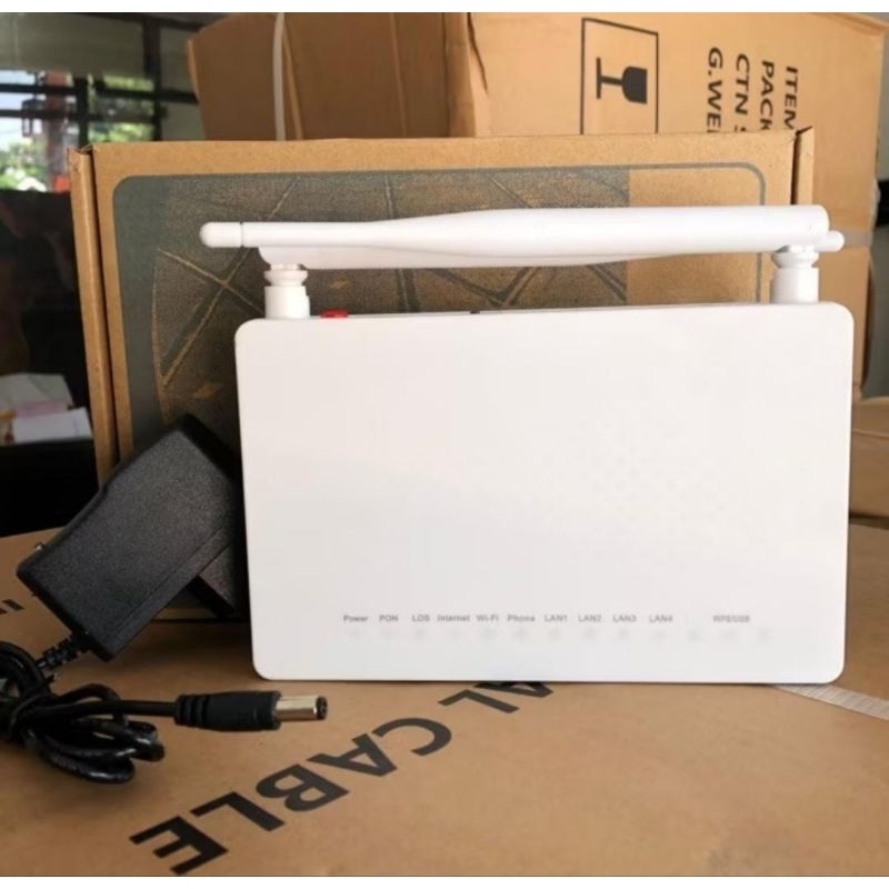 Jual ONT ZTE F660 V8 GPON NEW SUPPORT OMCI | Shopee Indonesia