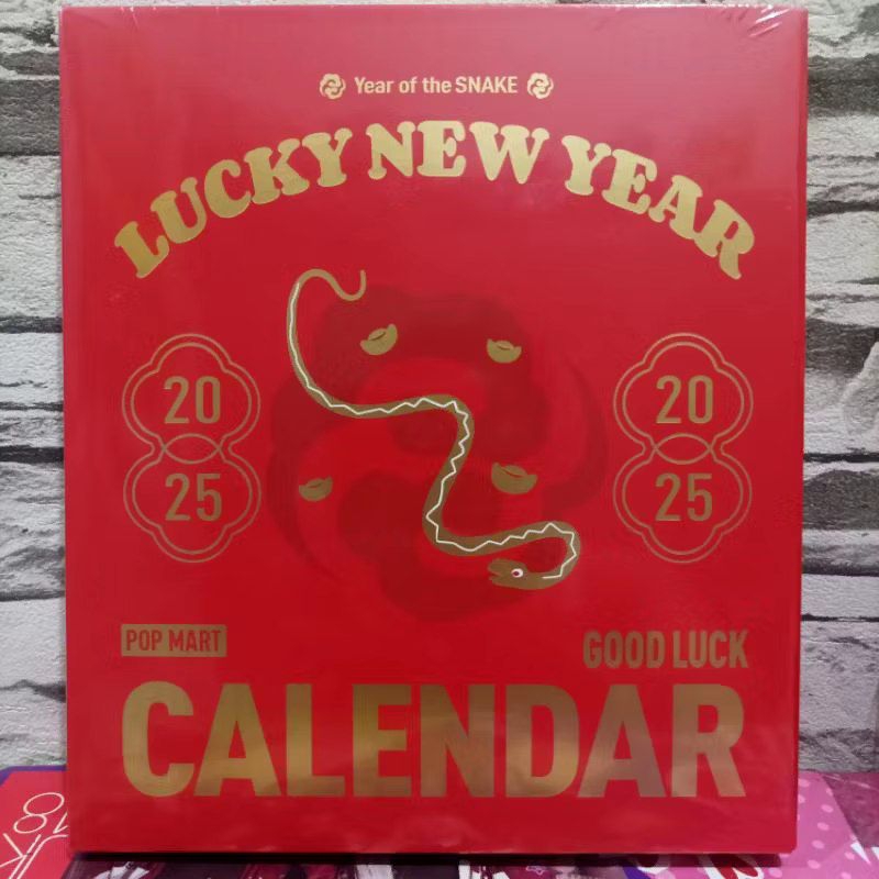 Jual POP MART 2025 Chinese New Year Calendar - International Original ...