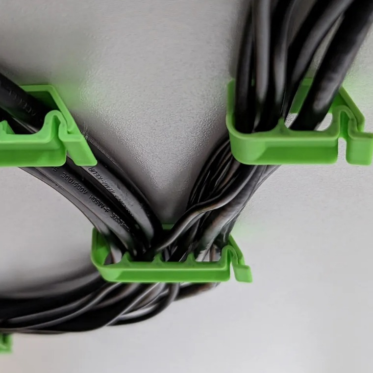Jual Cable Clip Organizer with Locking Feature | for Cable Management ...