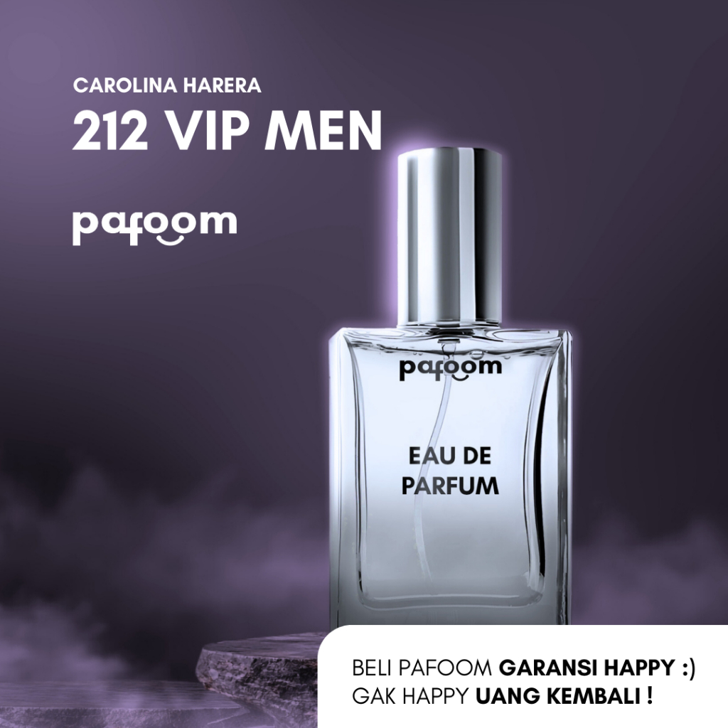 Jual Parfum 212 VIP Man By Pafoom | Parfum Pria Tahan Lama Maskulin ...