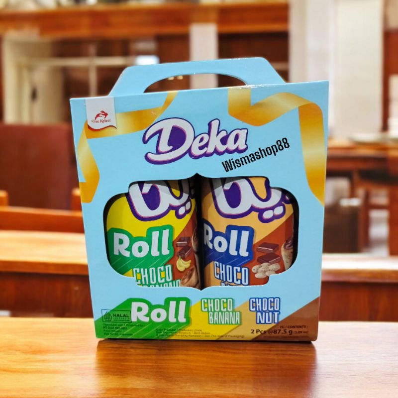 Jual DEKA WAFER ROLL EDISI LEBARAN 2 KALENG ( 2 X 87.5 GRAM ) / PAKET ...