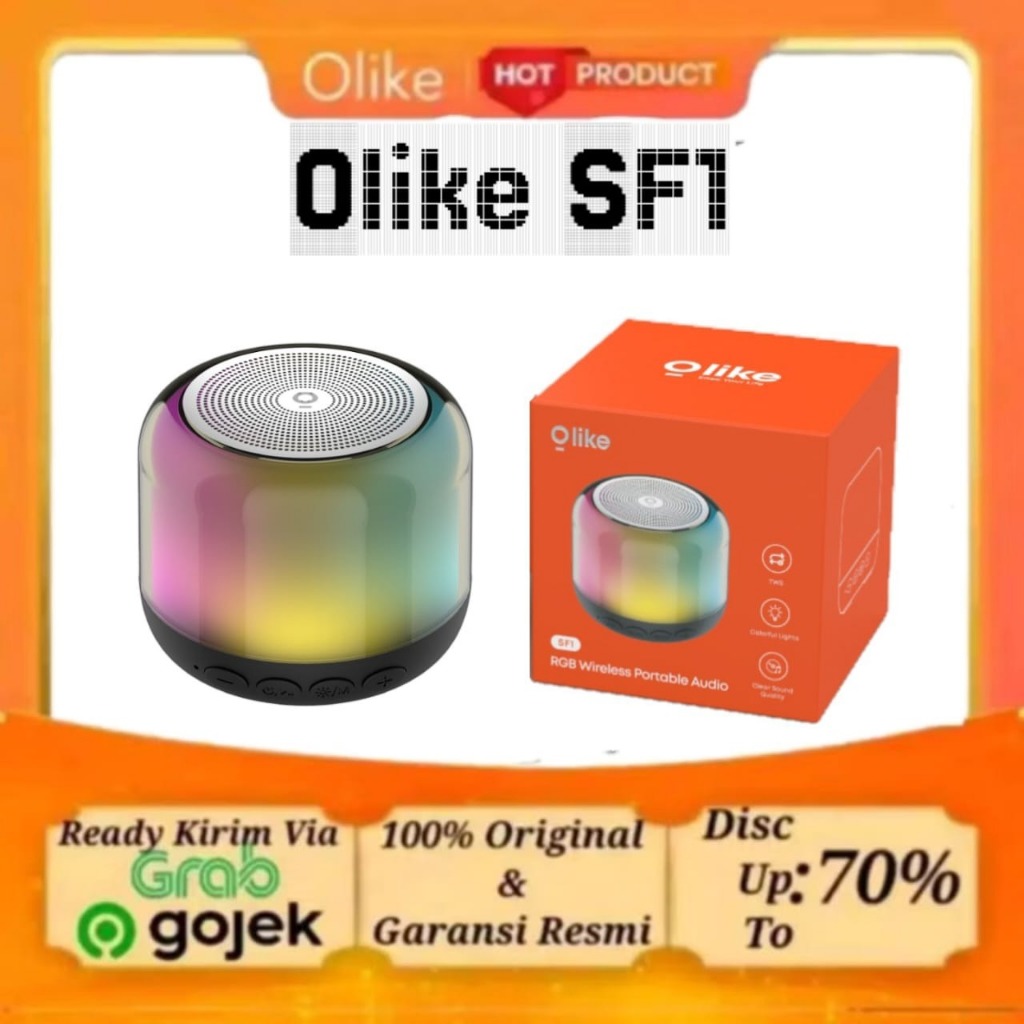 Jual OLIKE SF1 Speaker Bluetooth Mini 5.0 Speaker Portable Support ...