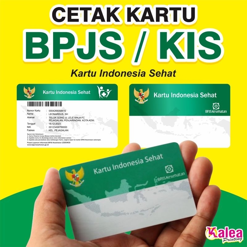 Jual Cetak Kartu BPJS Cepat Jadi, Cetak Kartu KIS Termurah | Shopee Indonesia