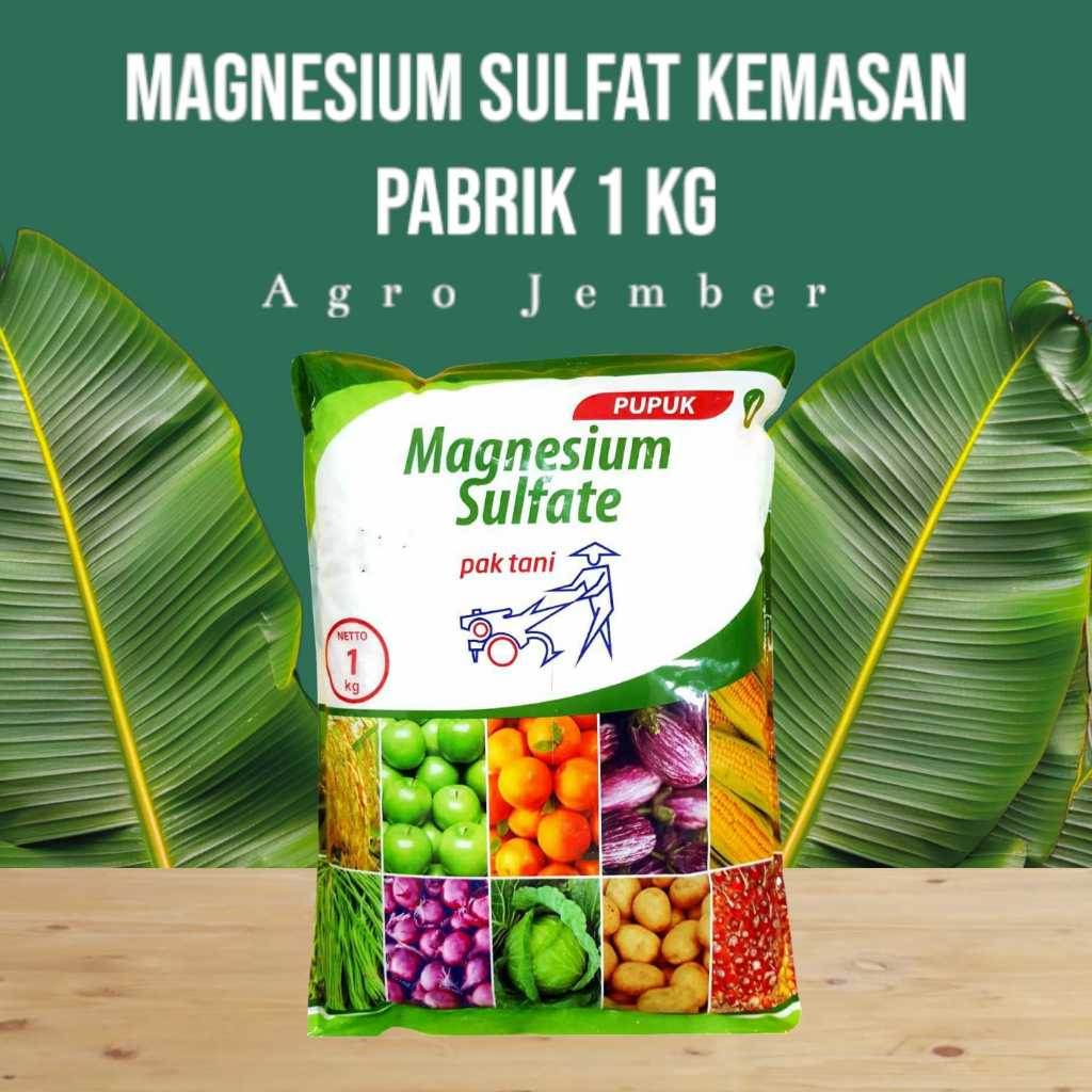 Jual Pupuk MAGNESIUM SULFAT Pak Tani - 1 KG Pabrik | Shopee Indonesia