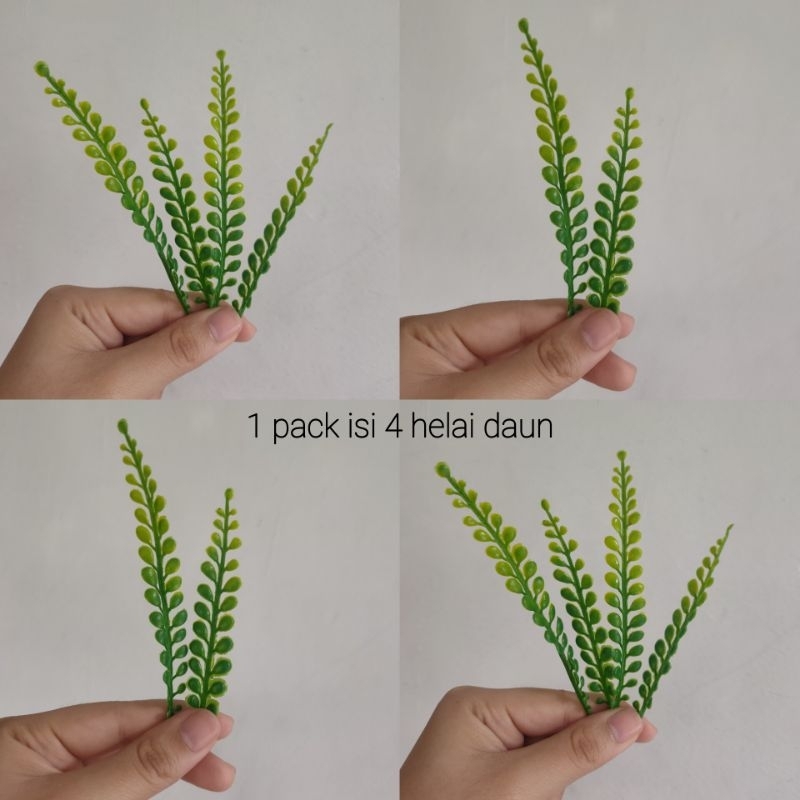 Jual Topper Daun Gradient, Artificial Daun Premium, Hiasan Kue Daun ...