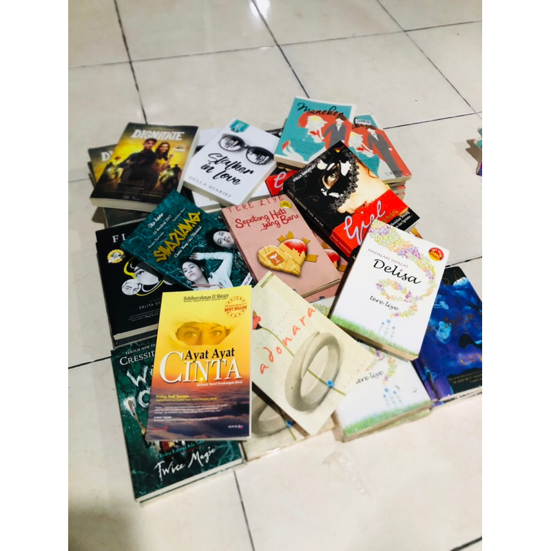 Jual ( PROMO BUKU MURAH ORIGINAL ) OBRAL BUKU NOVEL SERBA 10000 RIBUAN ORIGINAL / CABUTAN RANDOM ...