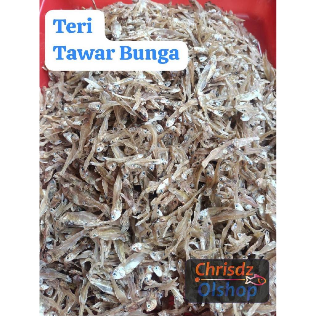 Jual Teri Tawar Bunga (250 Gr / 500Gr / 1Kg ) | Shopee Indonesia