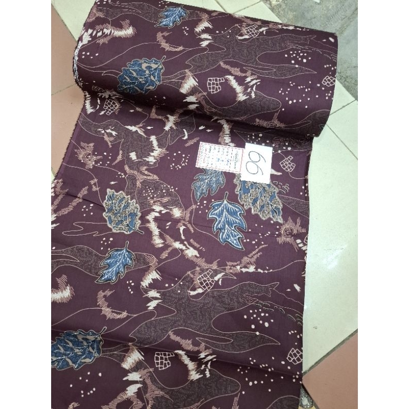 Jual kain batik katun gusti buwono original // bahan batik 100% katun gusti buwono // bahan ...