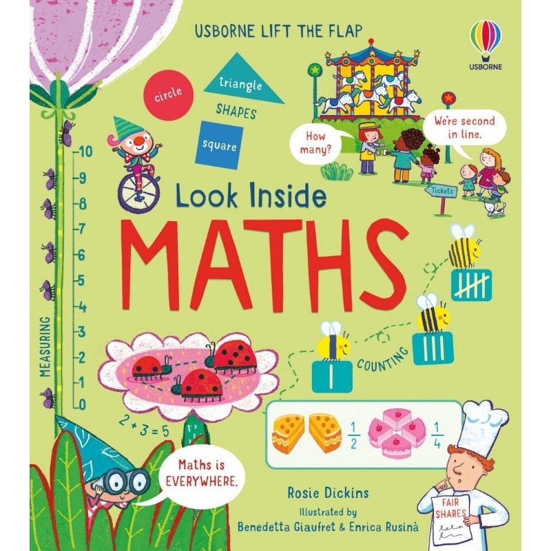 Jual Usborne Look Inside Math | Shopee Indonesia