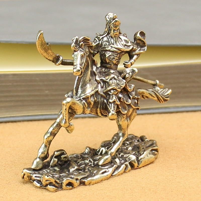 Jual Figure Dewa Perang Guan Gong / Kwan Kong Berkuda - Guan Yu Statue ...