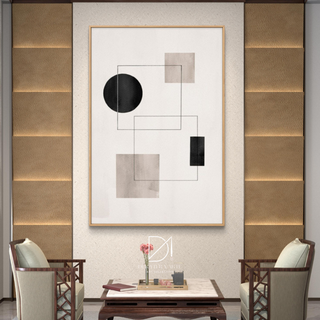 Jual Lukisan Abstak Industrial Minimalis Modern Simple 2 - Lukisan Plus ...