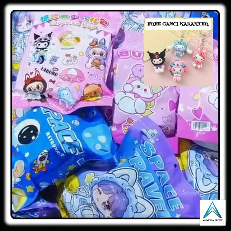 Jual Blind Bag Mystery Box Mainan Anak - Isi 3-5 Random (Squishy ...