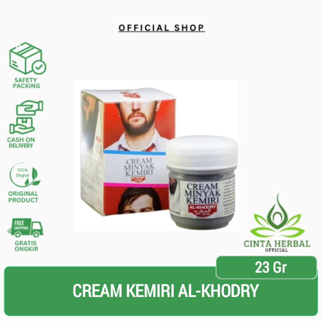 Jual Cream Minyak Kemiri Al Khodry | Al-Khodry | Shopee Indonesia