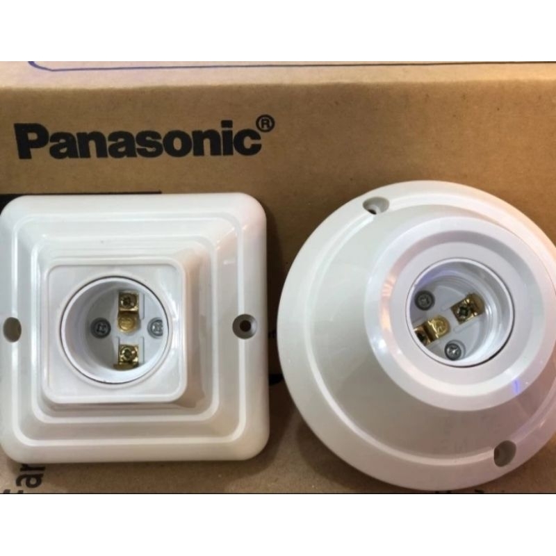 Jual Fitting Lampu Panasonic Bulat dan Kotak | Shopee Indonesia