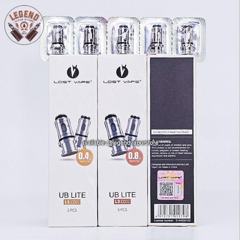Jual URSA MINI COIL UB LITE ORIGINAL BY LOST VAPE (HARGA SATUAN ...