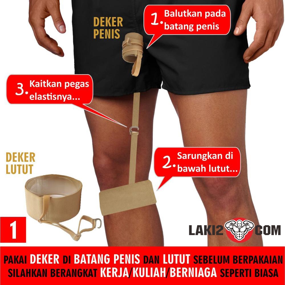 Jual Alat Terapi Kesehatan Pria Tambah Panjang Dengan Deker Fitness Laki2com | Shopee Indonesia