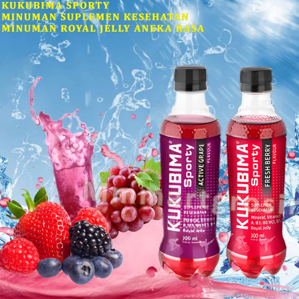 Jual Kukubima Sporty / Minuman Suplemen Kesehatan / Minuman Royal Jelly ...
