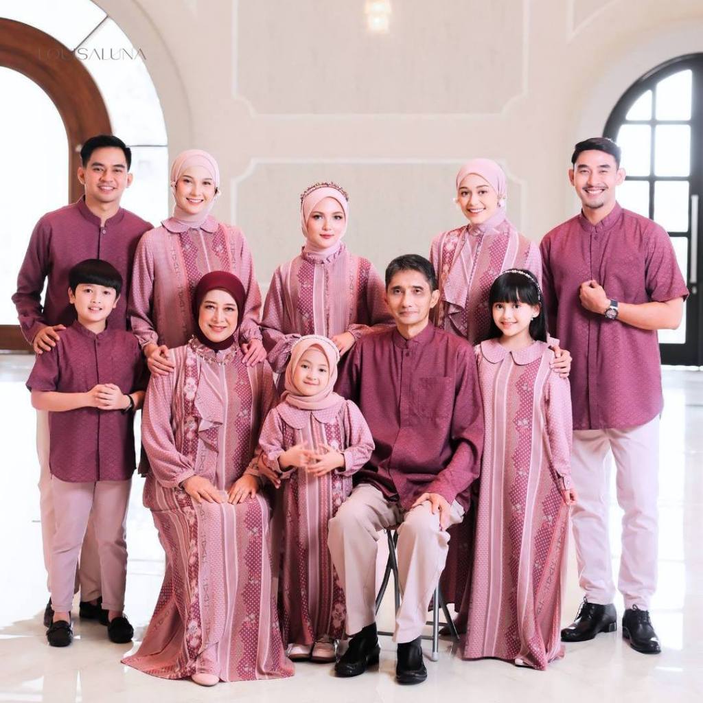 Jual 12.12 LOUISALUNA - Ghazia Sarimbit Prunee - Raya Collection ...