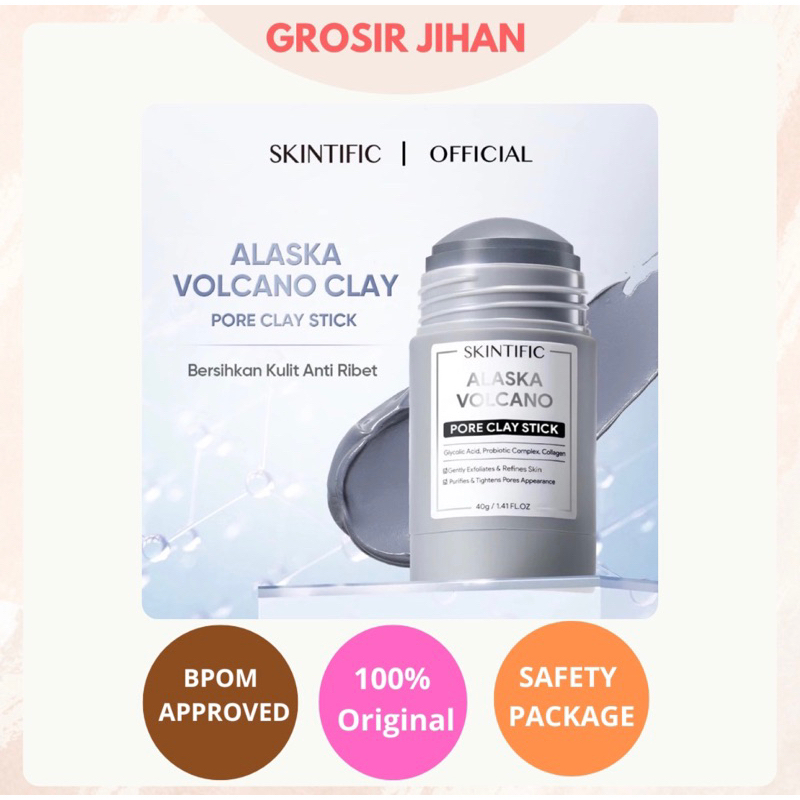 Jual Skintific Alaska Volcano Clay Stick | Shopee Indonesia