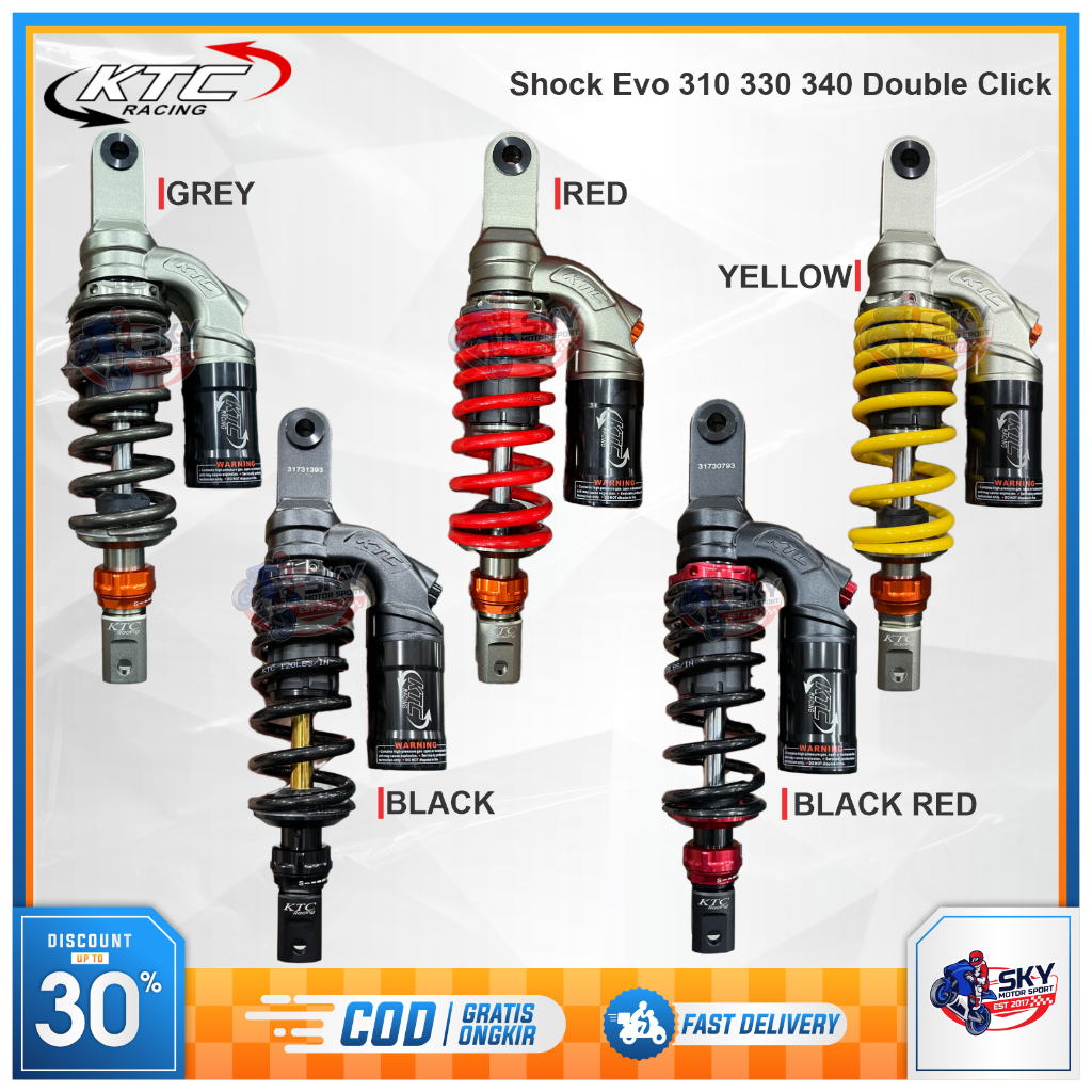 Jual Shock Evo KTC 310 330 340 Vario Beat Scoopy Stylo Mio Genio ...