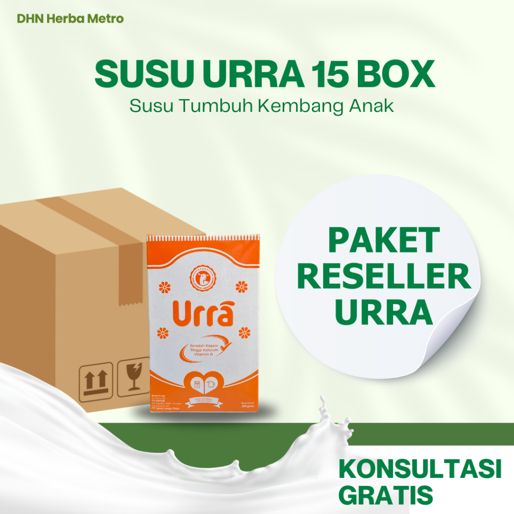 Jual Urra Susu Tumbuh Kembang Anak 15 Box | Shopee Indonesia