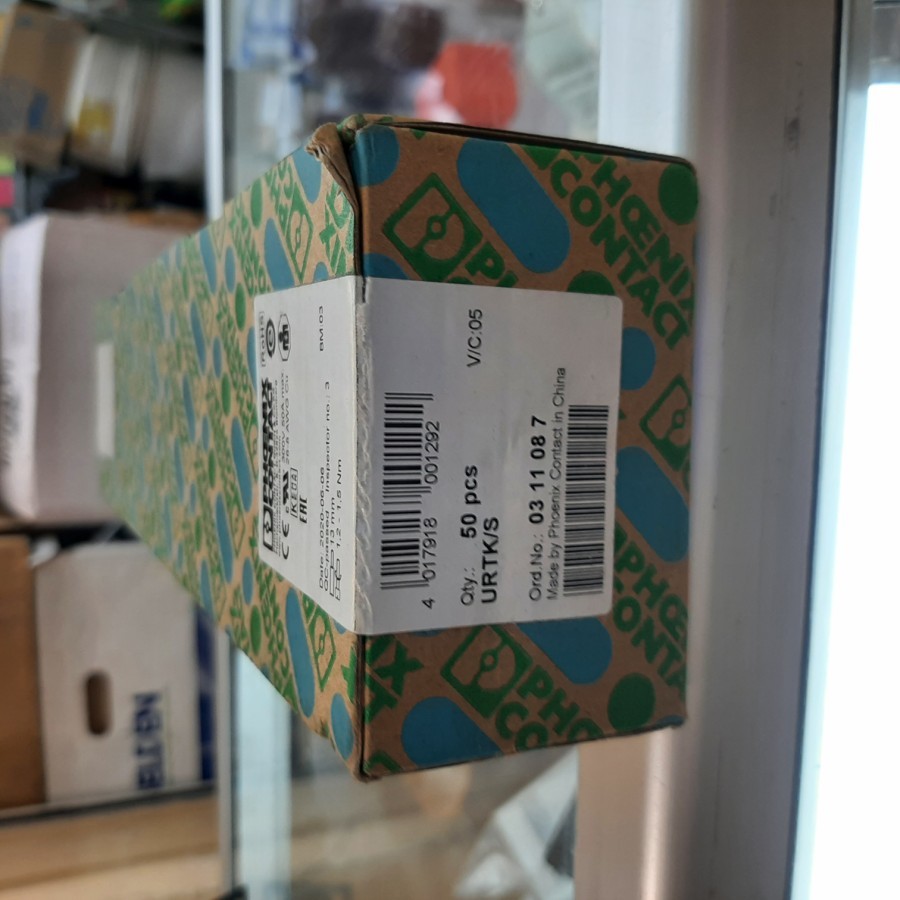 Jual URTK/S TERMINAL BLOCK DISCONNECT PHOENIX CONTACT CT BLOK URTK/S ...