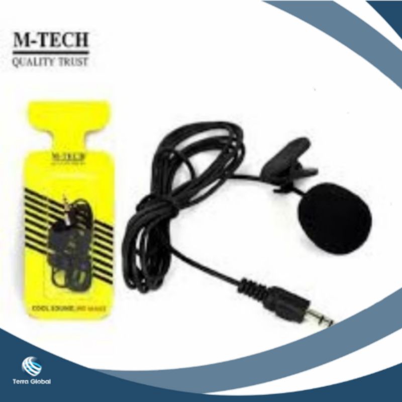 Jual Mic Clip On Portable M-tech Microphone Jepit PC Laptop HP | Shopee ...