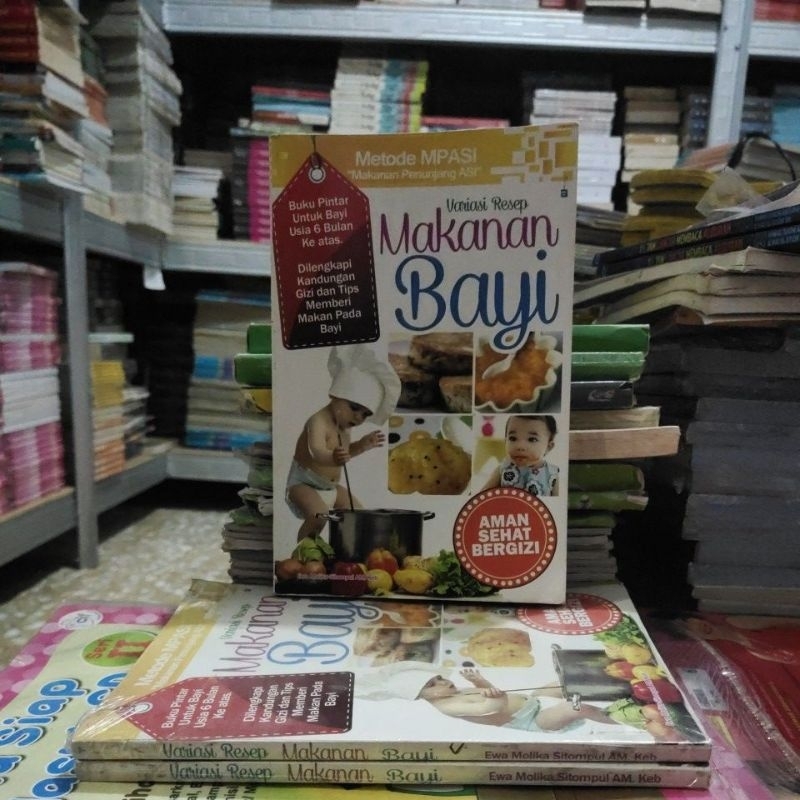 Jual BUKU RESEP MASAKAN / MAKANAN SEHAT / VARIASI RESEP MAKANAN BAYI ...