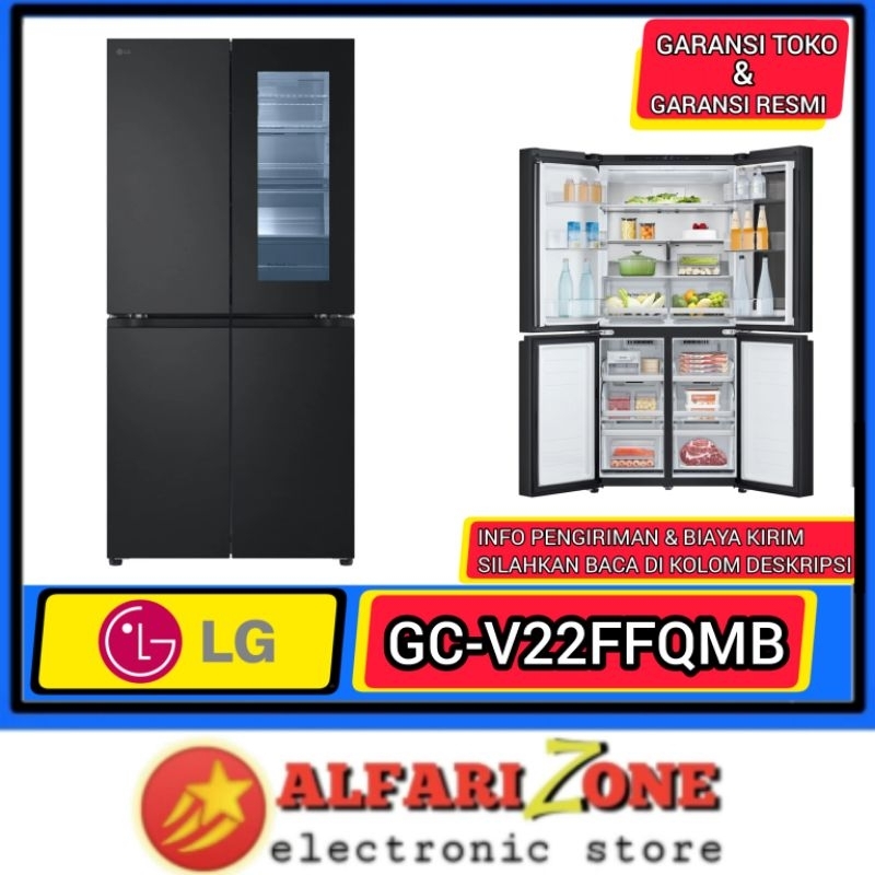 Jual Kulkas LG 4 Pintu multidoor Linear inverter 595L GCV22FFQMB GC-V22FFQ | Shopee Indonesia