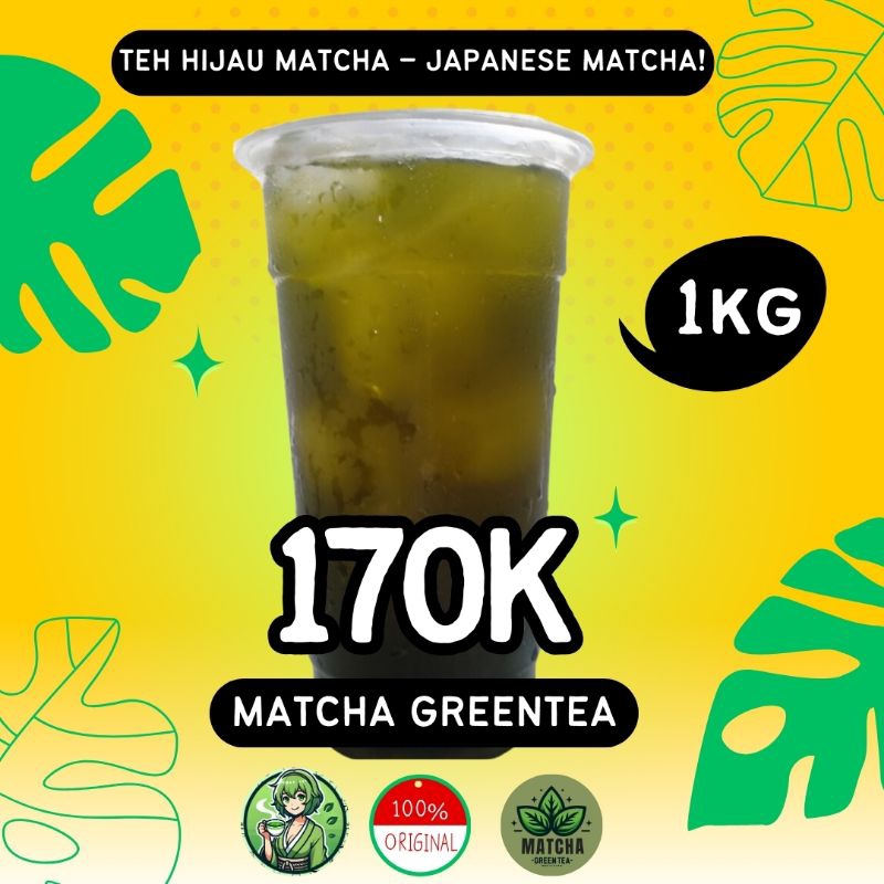 Jual Teh hijau matcha/greentea matcha 1 kg | Shopee Indonesia