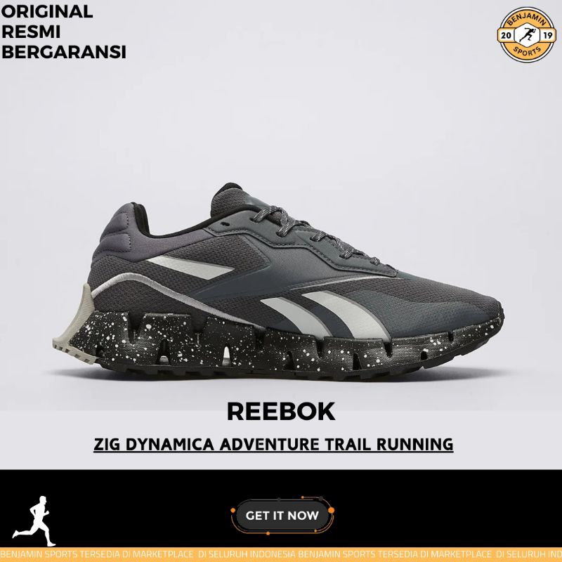 Jual SEPATU LARI TRAIL PRIA REEBOK ZIG TECH DYNAMICA ADVENTURE ORIGINAL ...