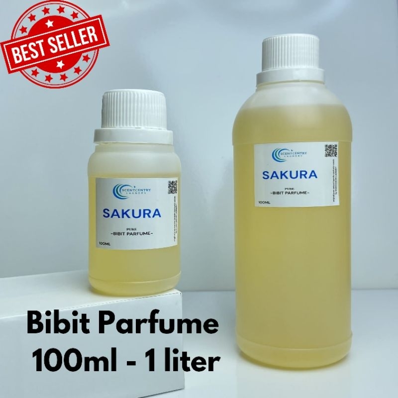 Jual Bibit Biang Parfume Laundry Wangi Sakura 100ML| Biang Parfum Laundry | Shopee Indonesia